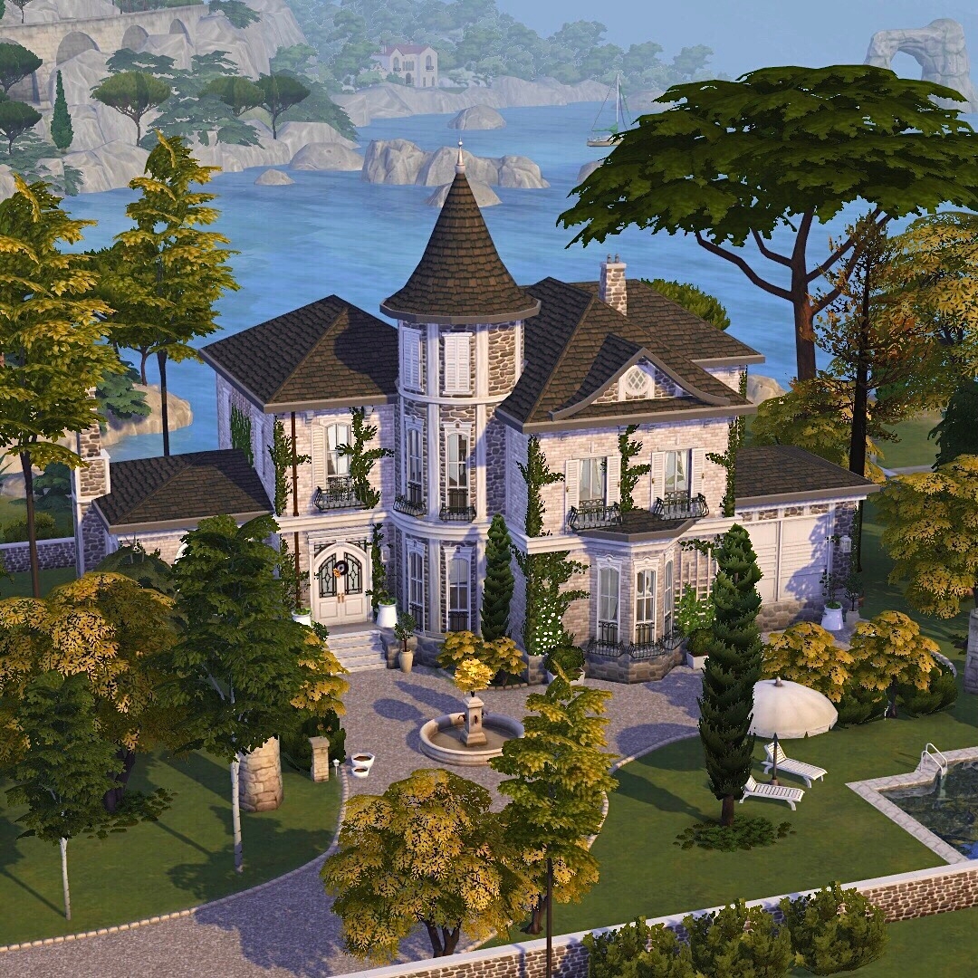 Manor Family Home | No CC - Gallery - The Sims 4 Rooms / Lots - CurseForge