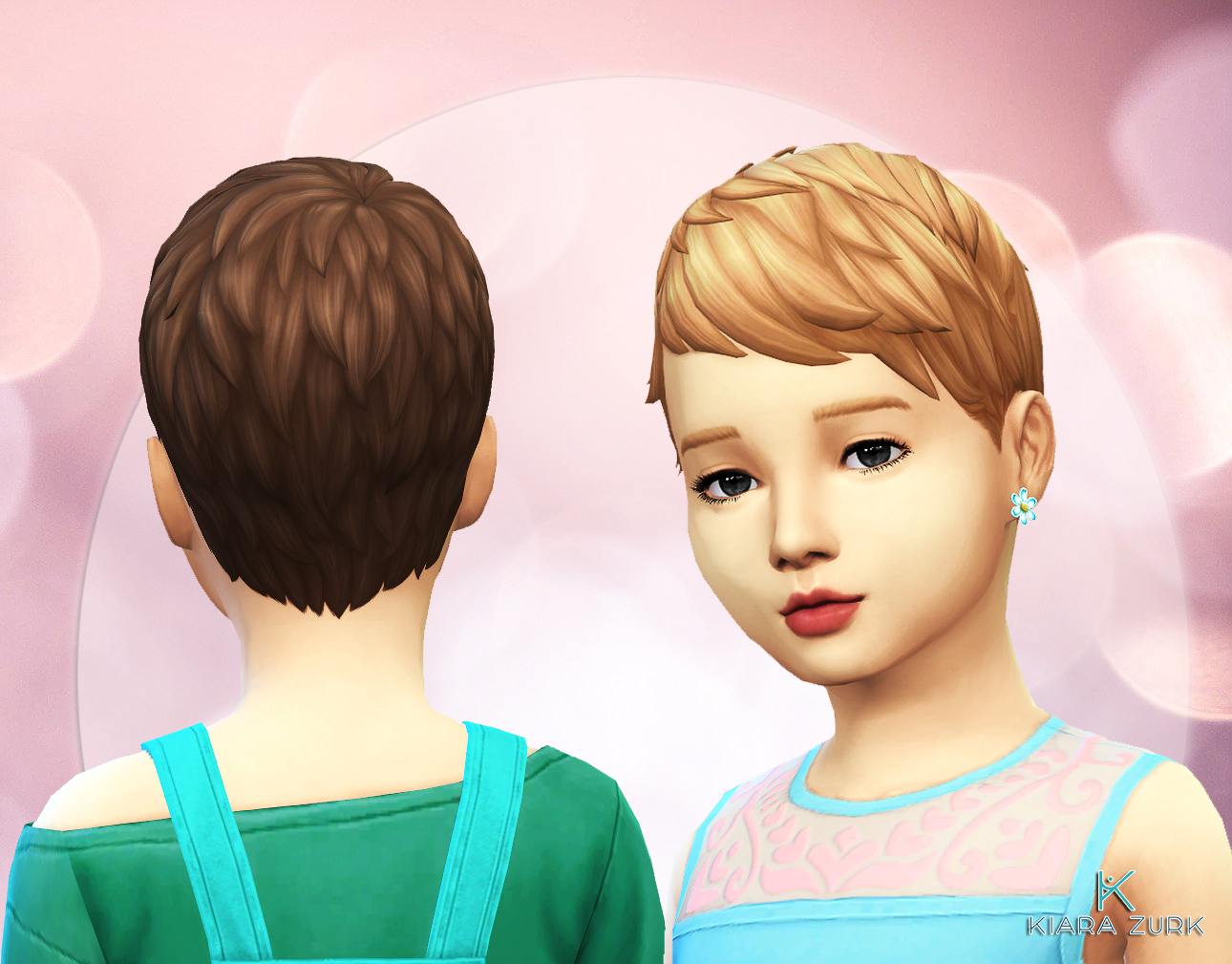 Pixie Hairstyle for Girls - Gallery - The Sims 4 Create a Sim - CurseForge