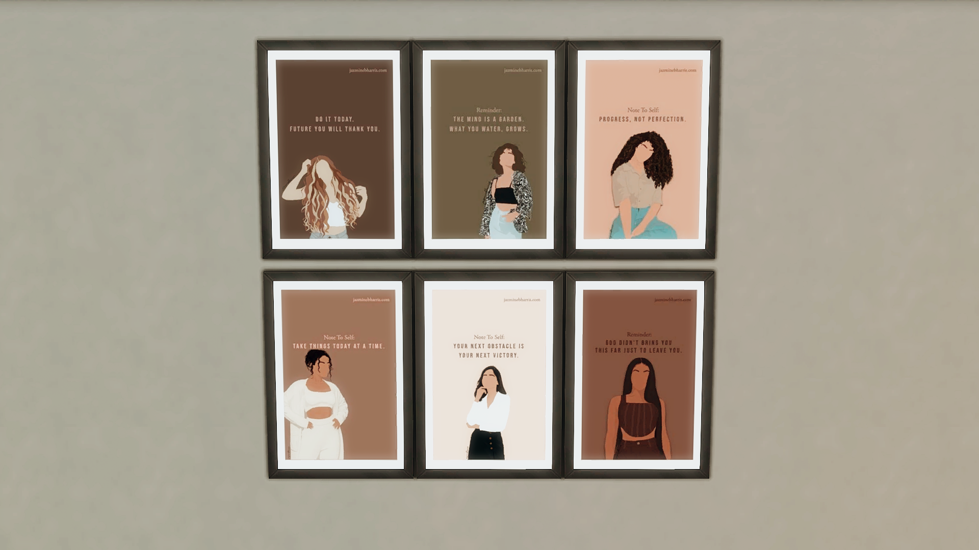 MOTIVATION FRAMES - Gallery - The Sims 4 Build / Buy - CurseForge