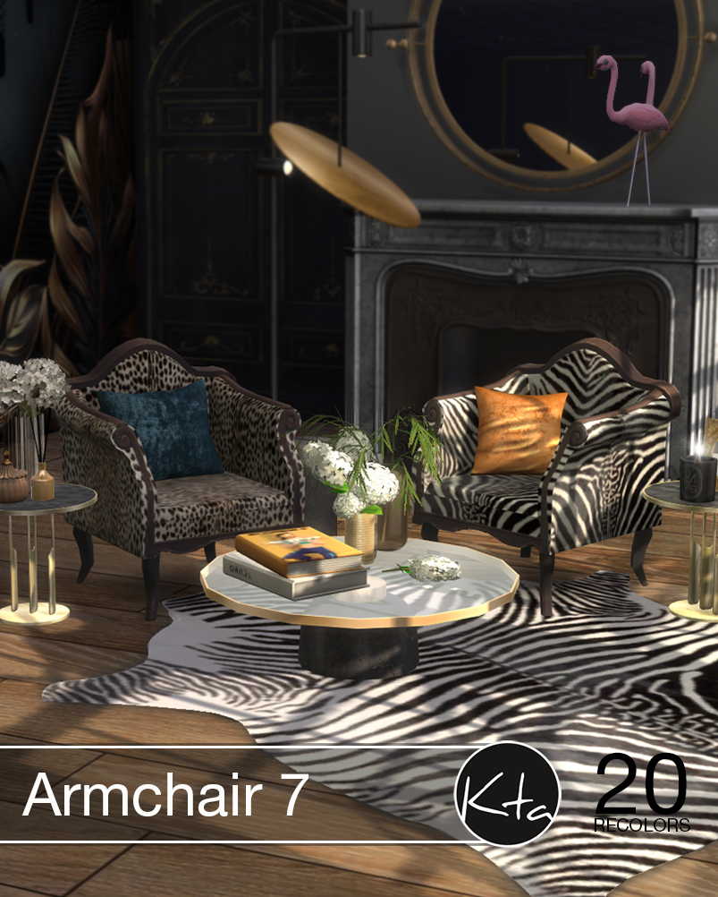 [kta] Armchair 7 - Gallery - The Sims 4 Build / Buy - CurseForge