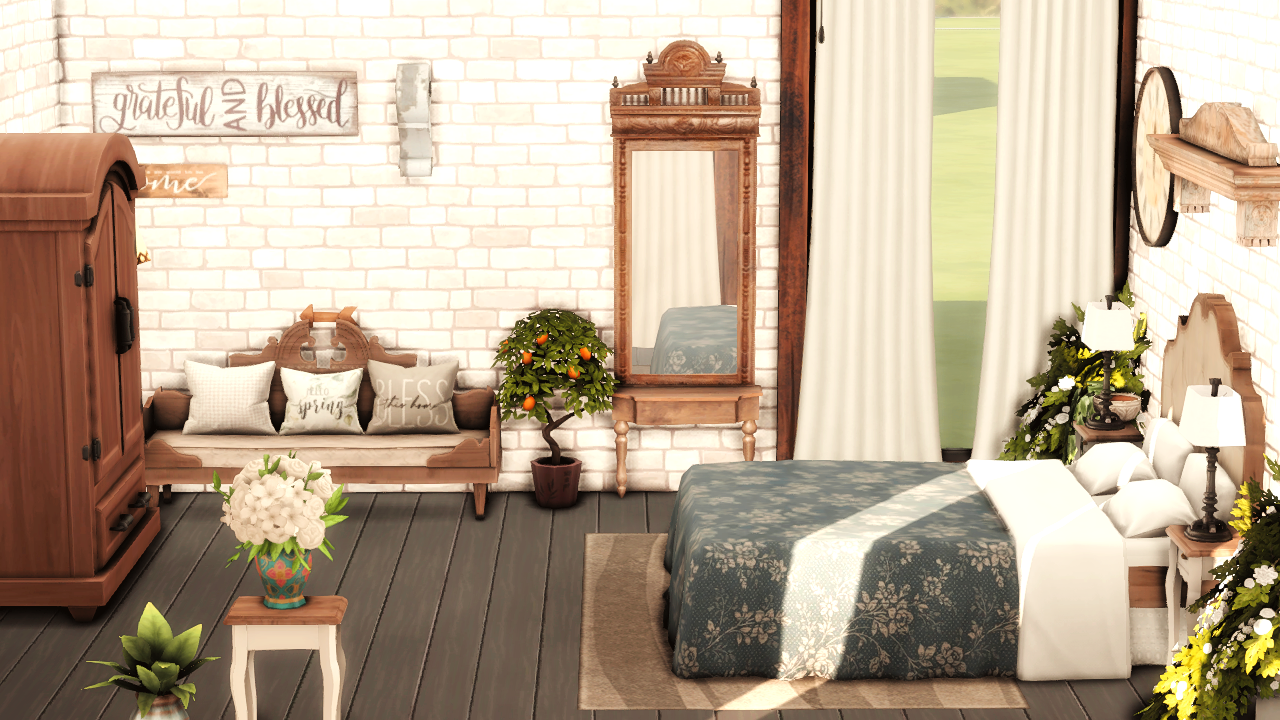 Bluely Bedroom - Gallery - The Sims 4 Rooms / Lots - CurseForge