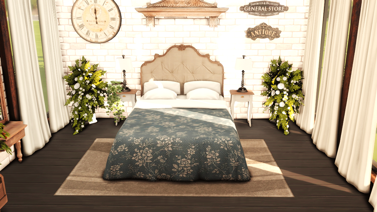 Bluely Bedroom - Gallery - The Sims 4 Rooms / Lots - CurseForge