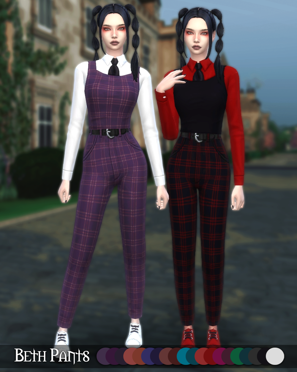 Beth Pants (Academia Collection) - The Sims 4 Create a Sim - CurseForge