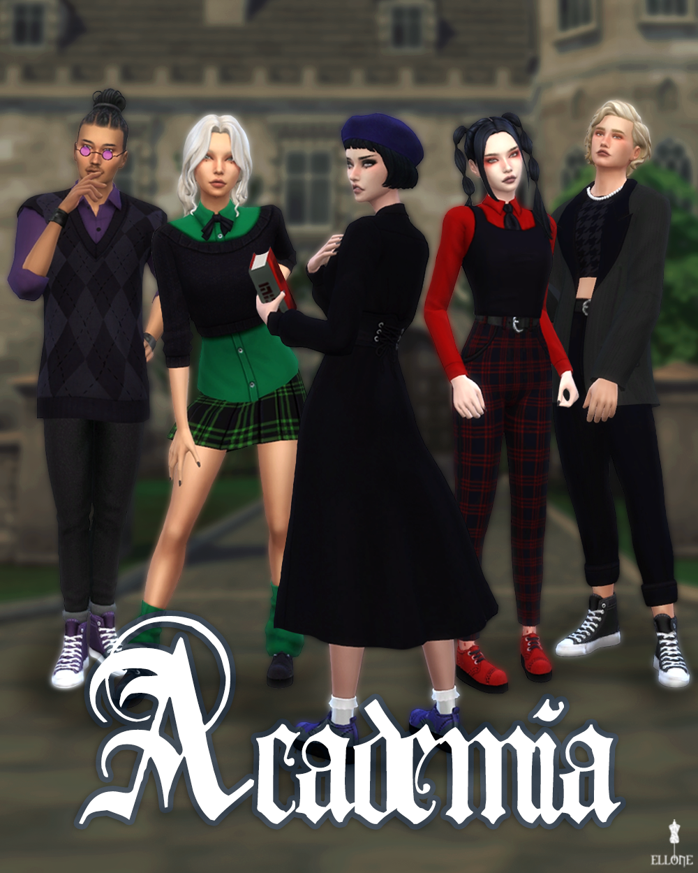 Beth Shirt (Academia Collection) - Gallery - The Sims 4 Create a Sim ...