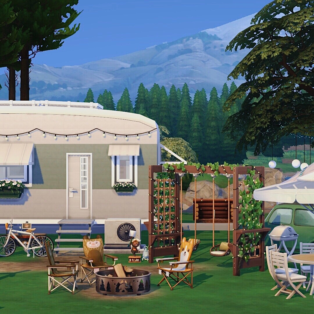 Campground | No CC - Gallery - The Sims 4 Rooms / Lots - CurseForge