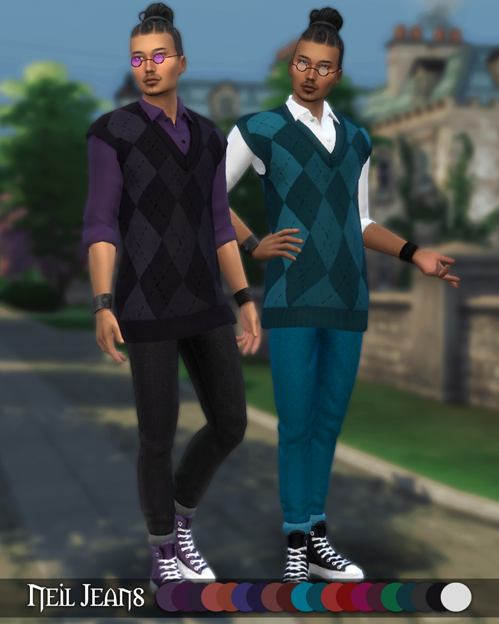 Neil Jeans (Academia Collection) - The Sims 4 Create a Sim - CurseForge