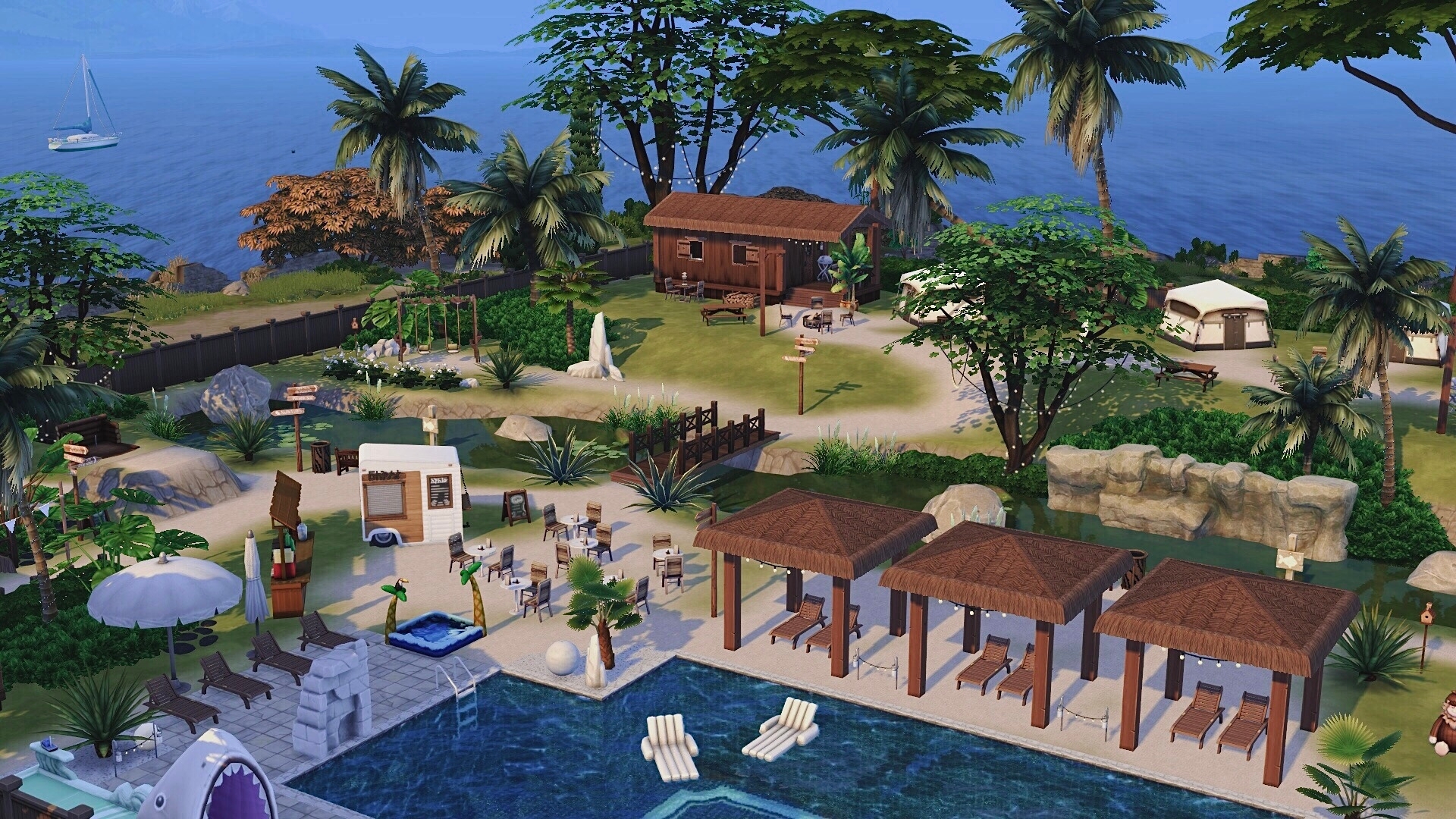 Summer Campground | No CC - Gallery - The Sims 4 Rooms / Lots - CurseForge