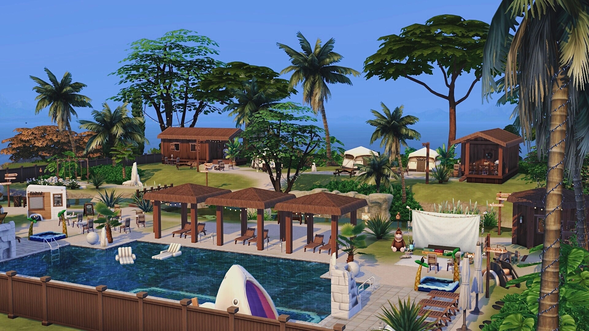 Summer Campground | No CC - Gallery - The Sims 4 Rooms / Lots - CurseForge