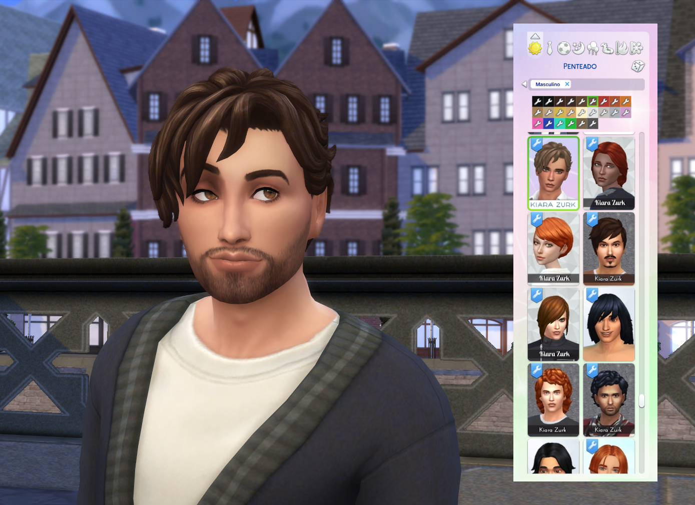 Thomas Hairstyle Version 2 - Gallery - The Sims 4 Create a Sim - CurseForge
