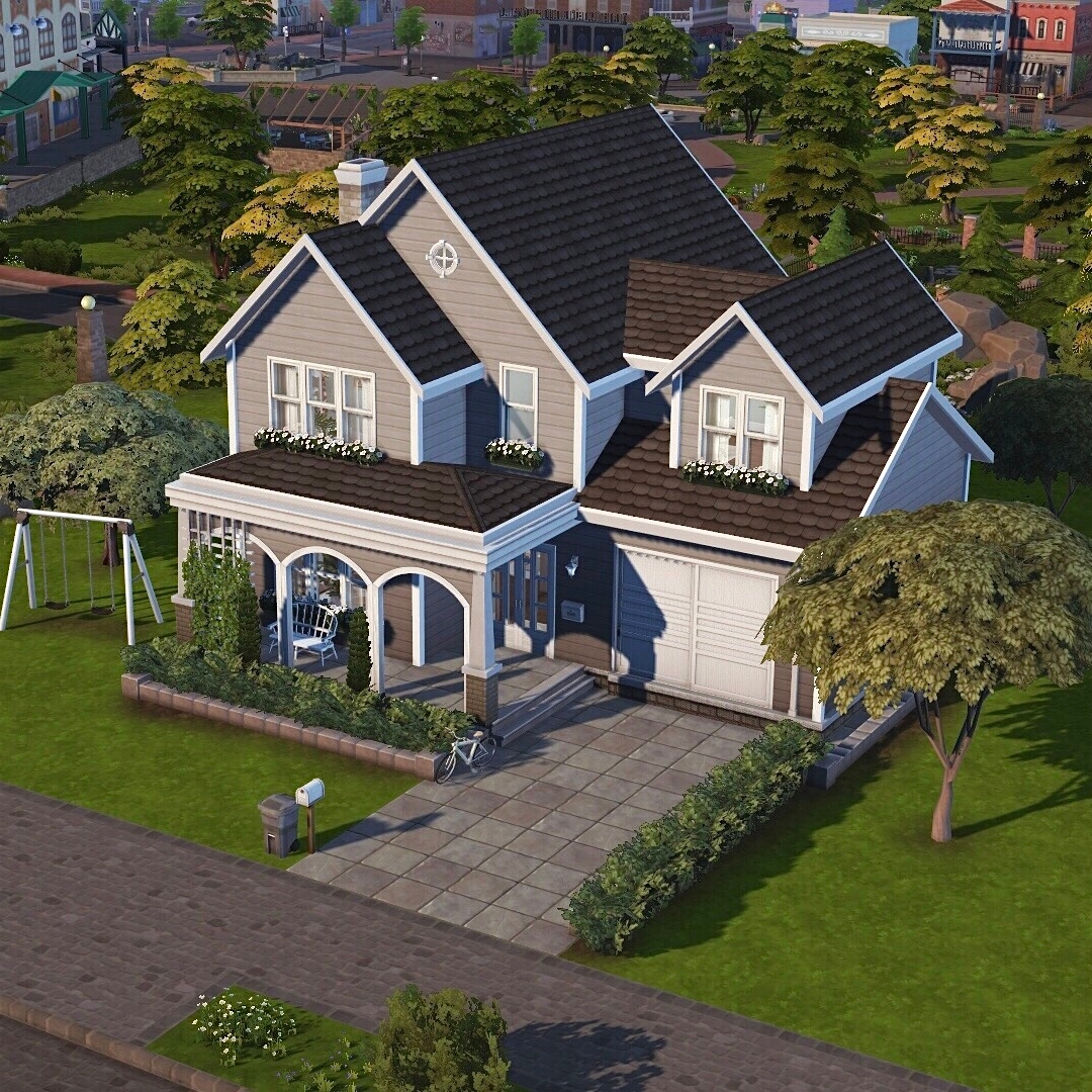 Family Home | No CC | 01 - Gallery - The Sims 4 Rooms / Lots - CurseForge