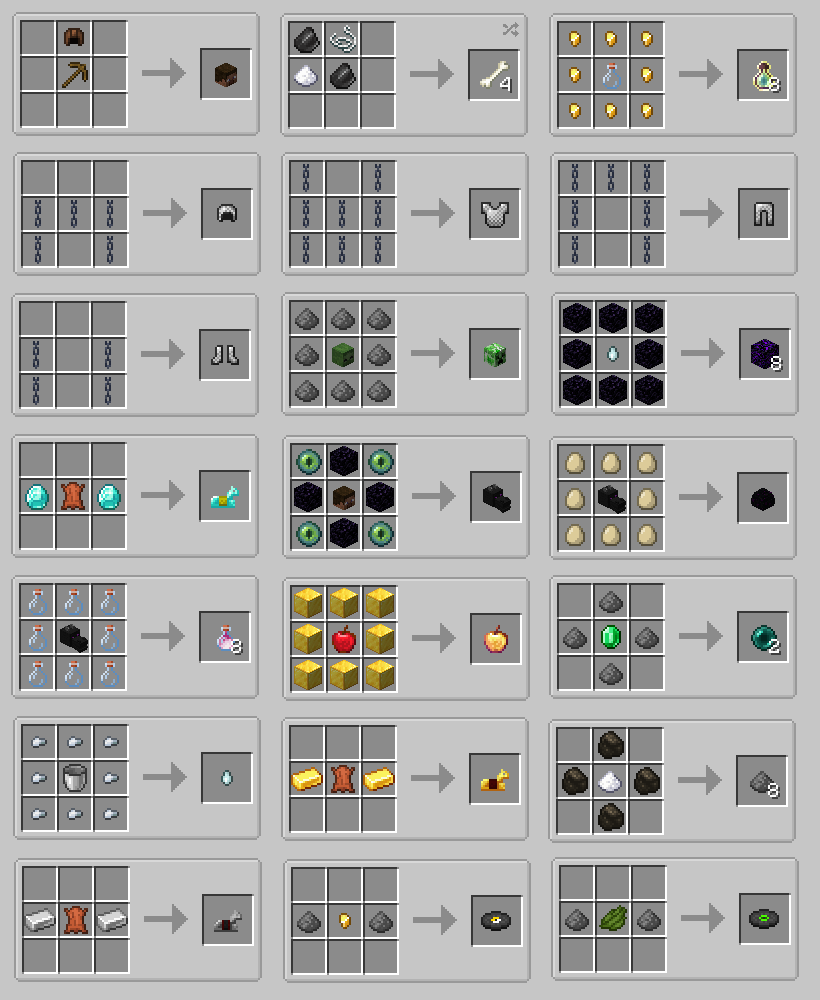 Peaceful recipes - Gallery - Minecraft Resource Packs - CurseForge