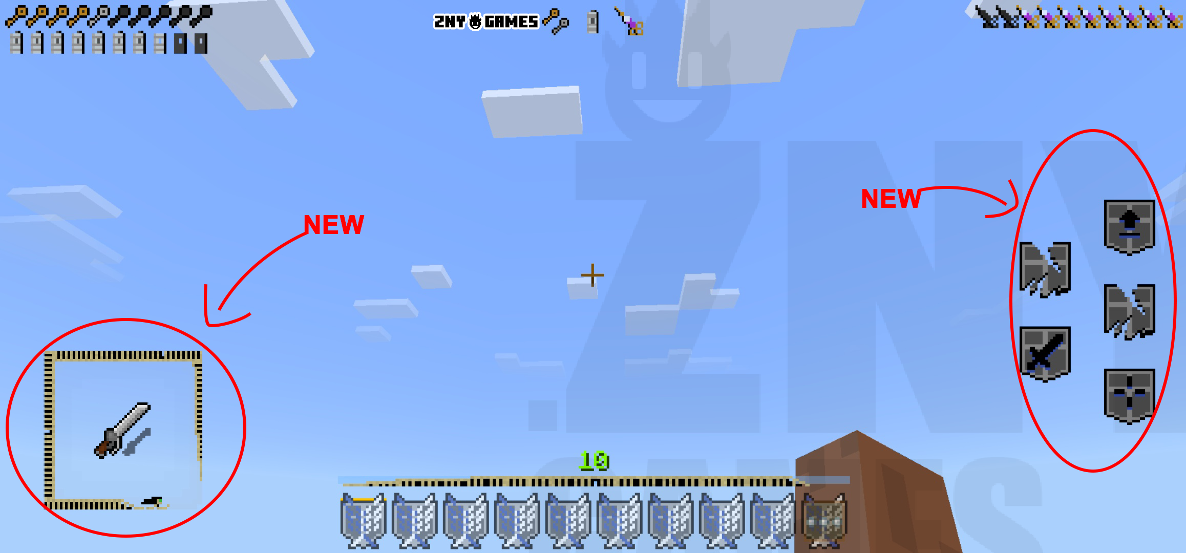 ATTACK ON TITAN UI [BEDROCK] - Minecraft Bedrock Addons - CurseForge