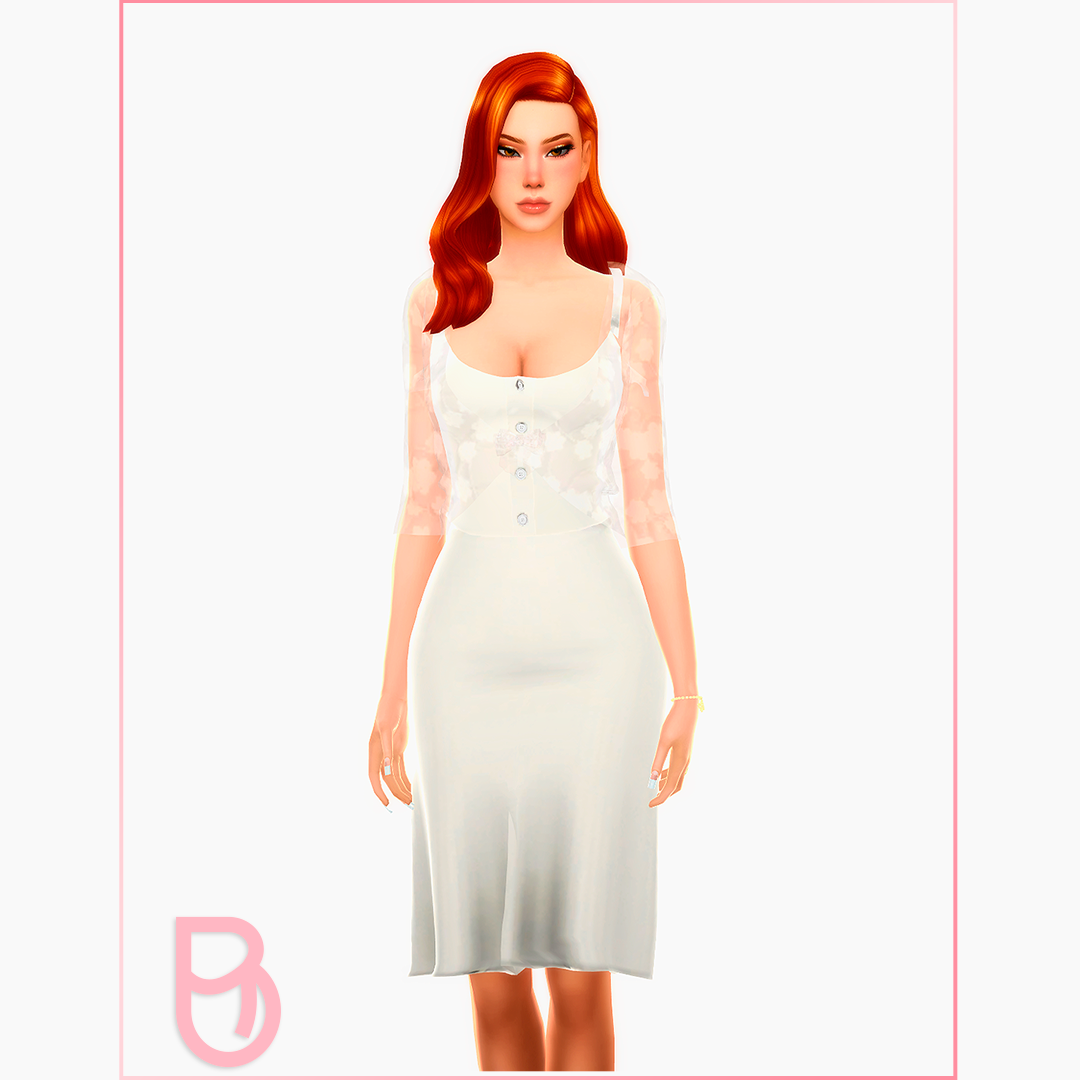 Spring Dress 🌸 - Gallery - The Sims 4 Create a Sim - CurseForge