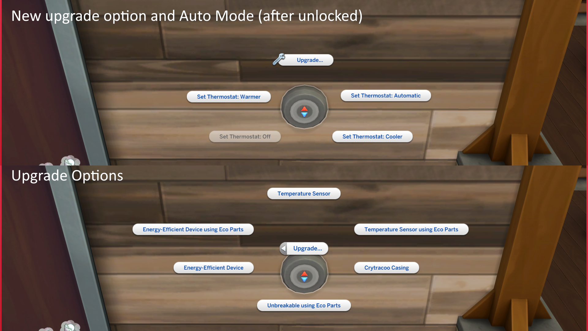 Upgradeable Thermostat - Gallery - The Sims 4 Mods - CurseForge