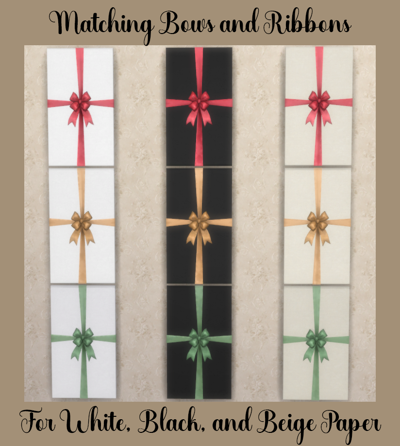 Wrapped Gift Paintings - 220 Swatches - Gallery - The Sims 4 Build ...