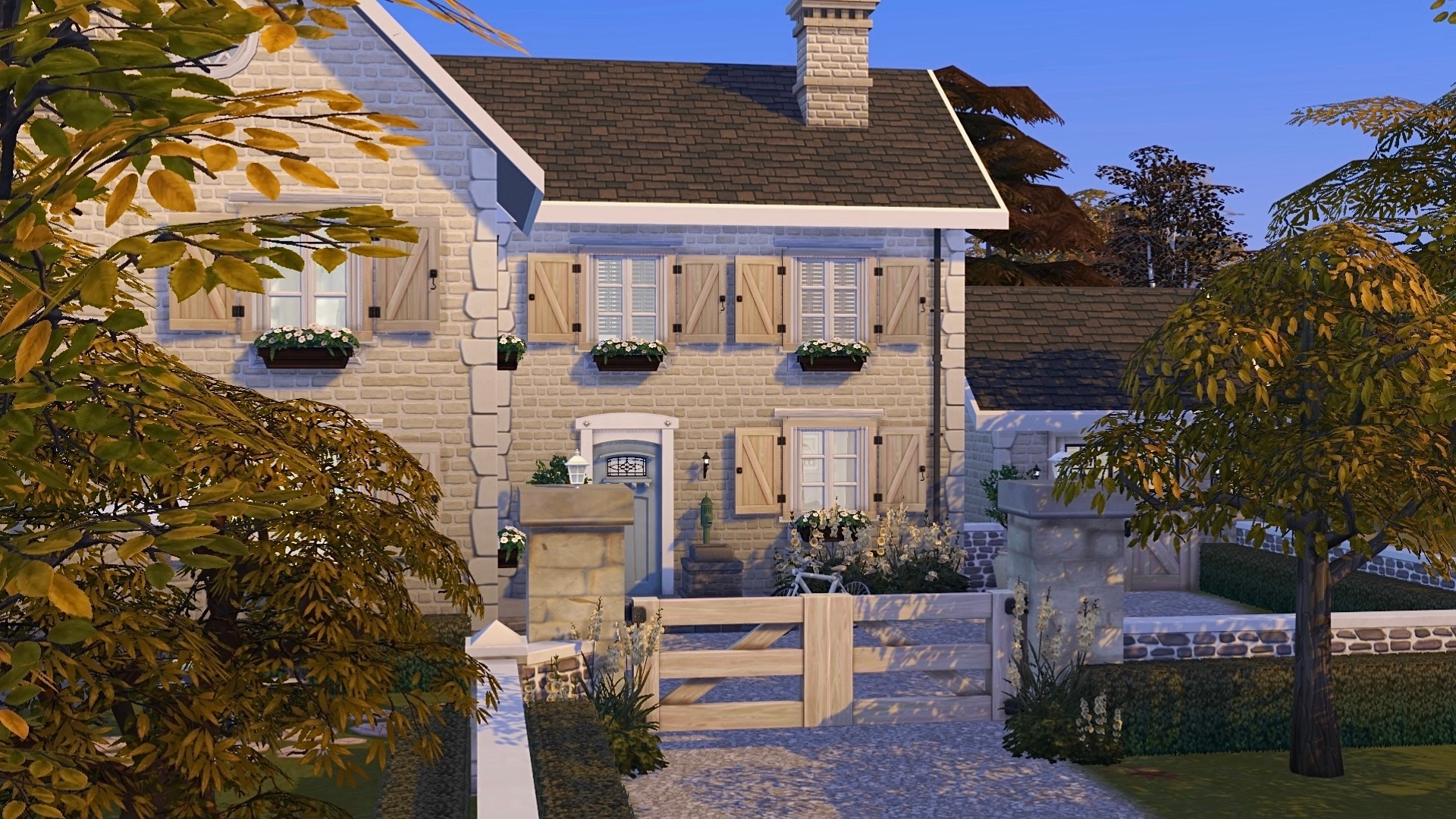 Modern Cottage House | No CC | 02 - Gallery - The Sims 4 Rooms / Lots ...