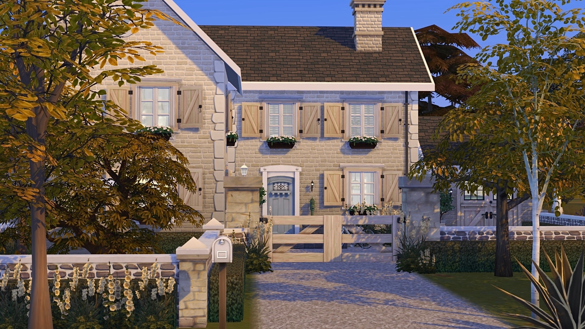Modern Cottage House | No CC | 02 - Gallery - The Sims 4 Rooms / Lots ...