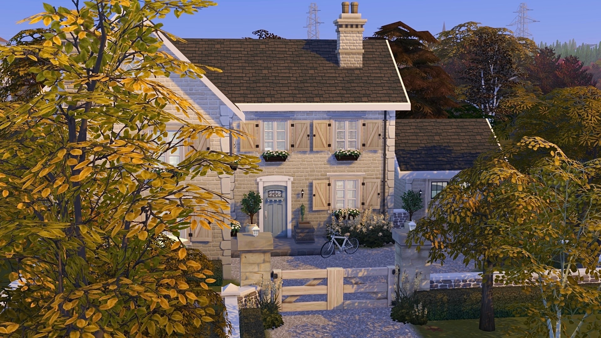 Modern Cottage House | No CC | 02 - Gallery - The Sims 4 Rooms / Lots ...