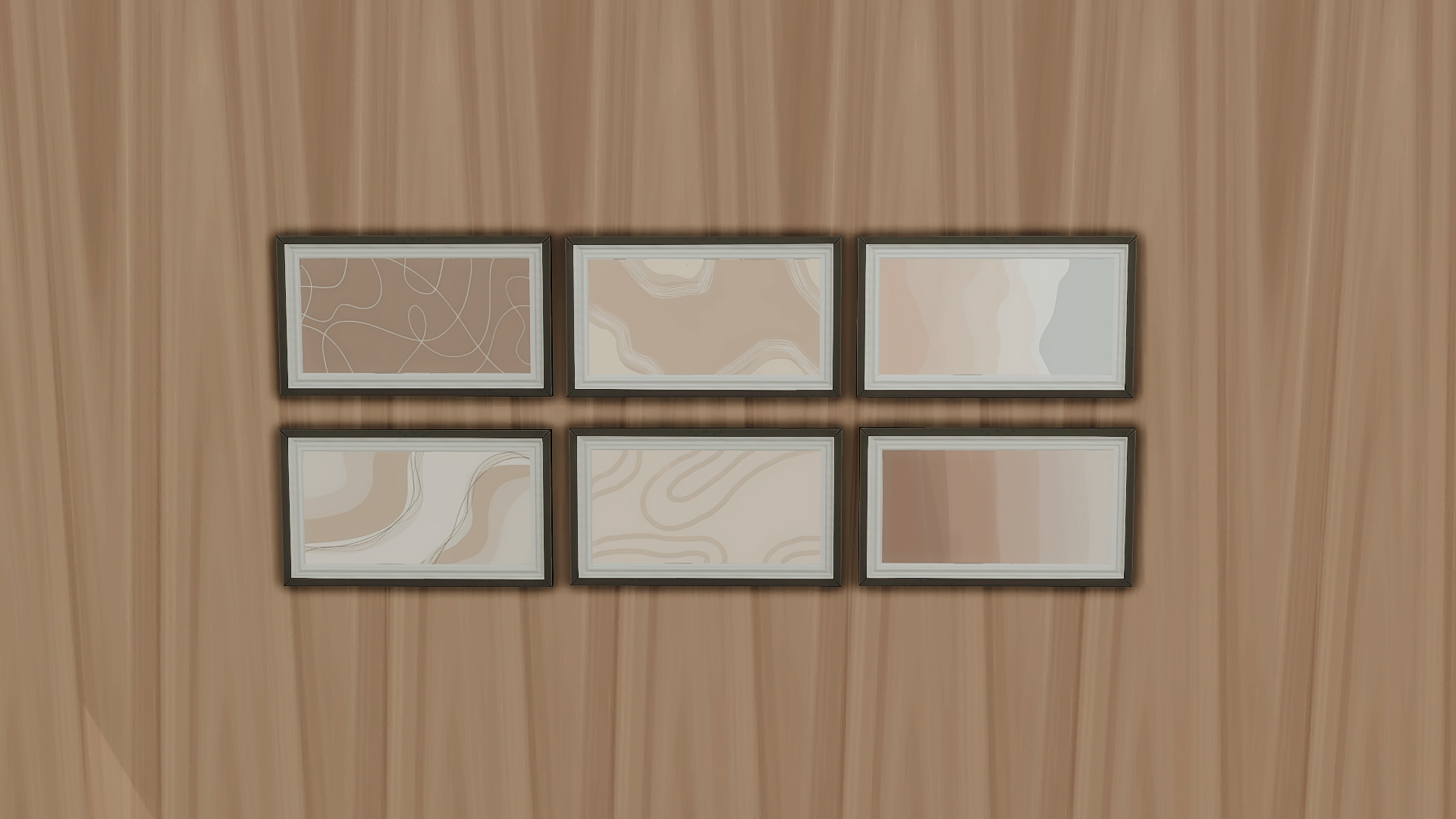 Modern Neutral Frame TV (RECOLOR) - Gallery - The Sims 4 Build / Buy ...