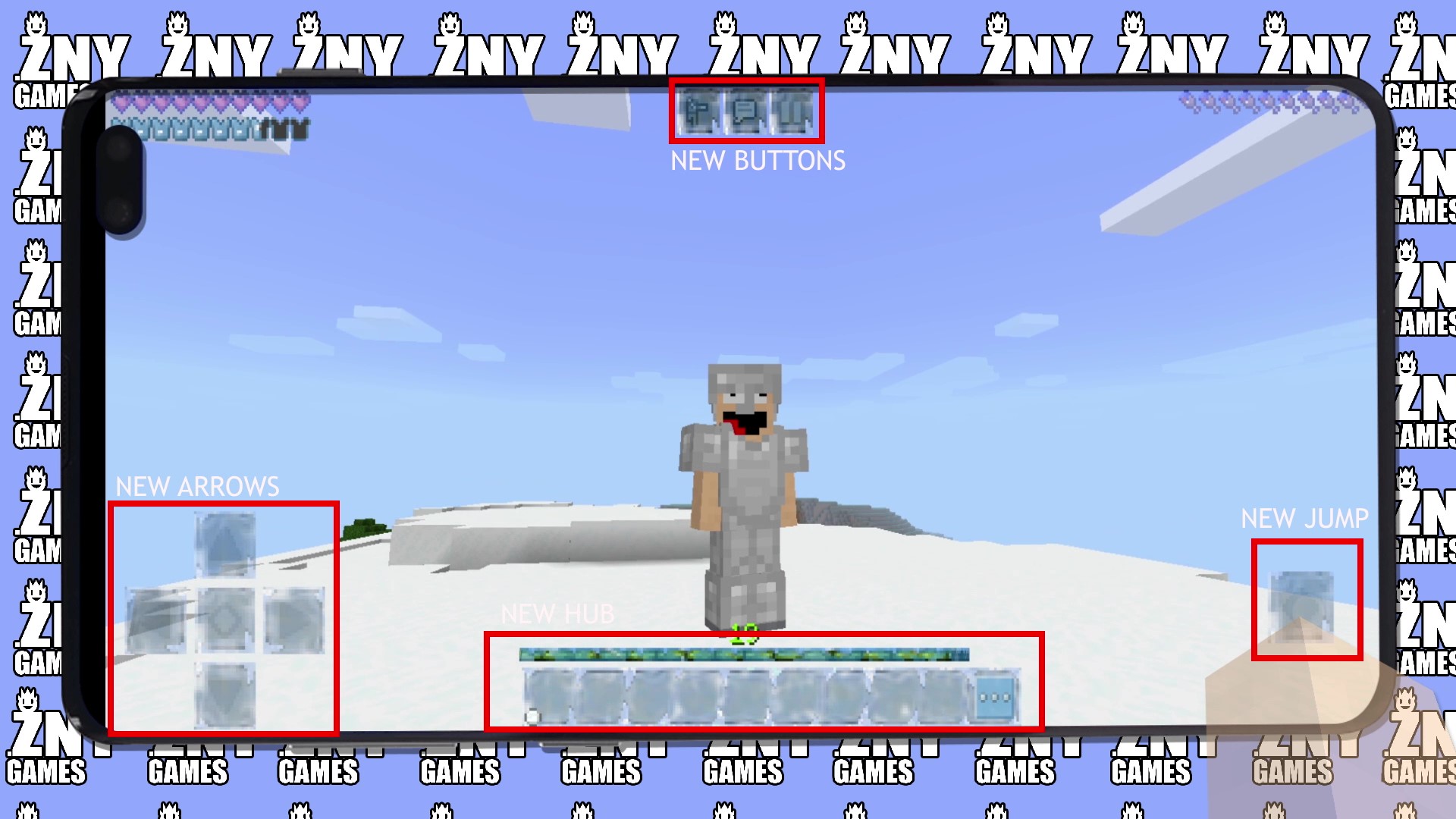 Frozen GUI Pack - Minecraft Bedrock Addons - CurseForge