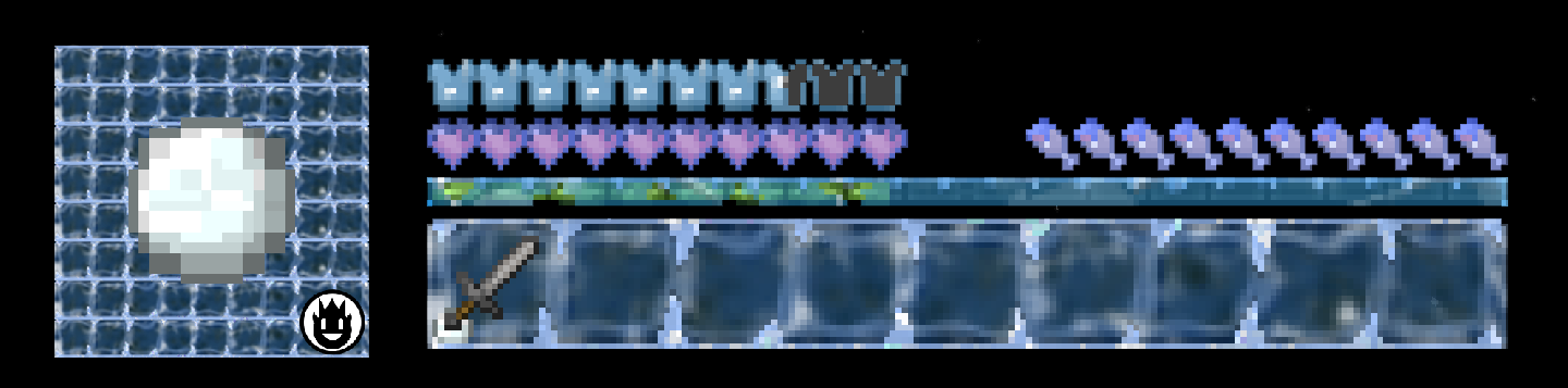 Frozen GUI Pack - Minecraft Bedrock Addons - CurseForge