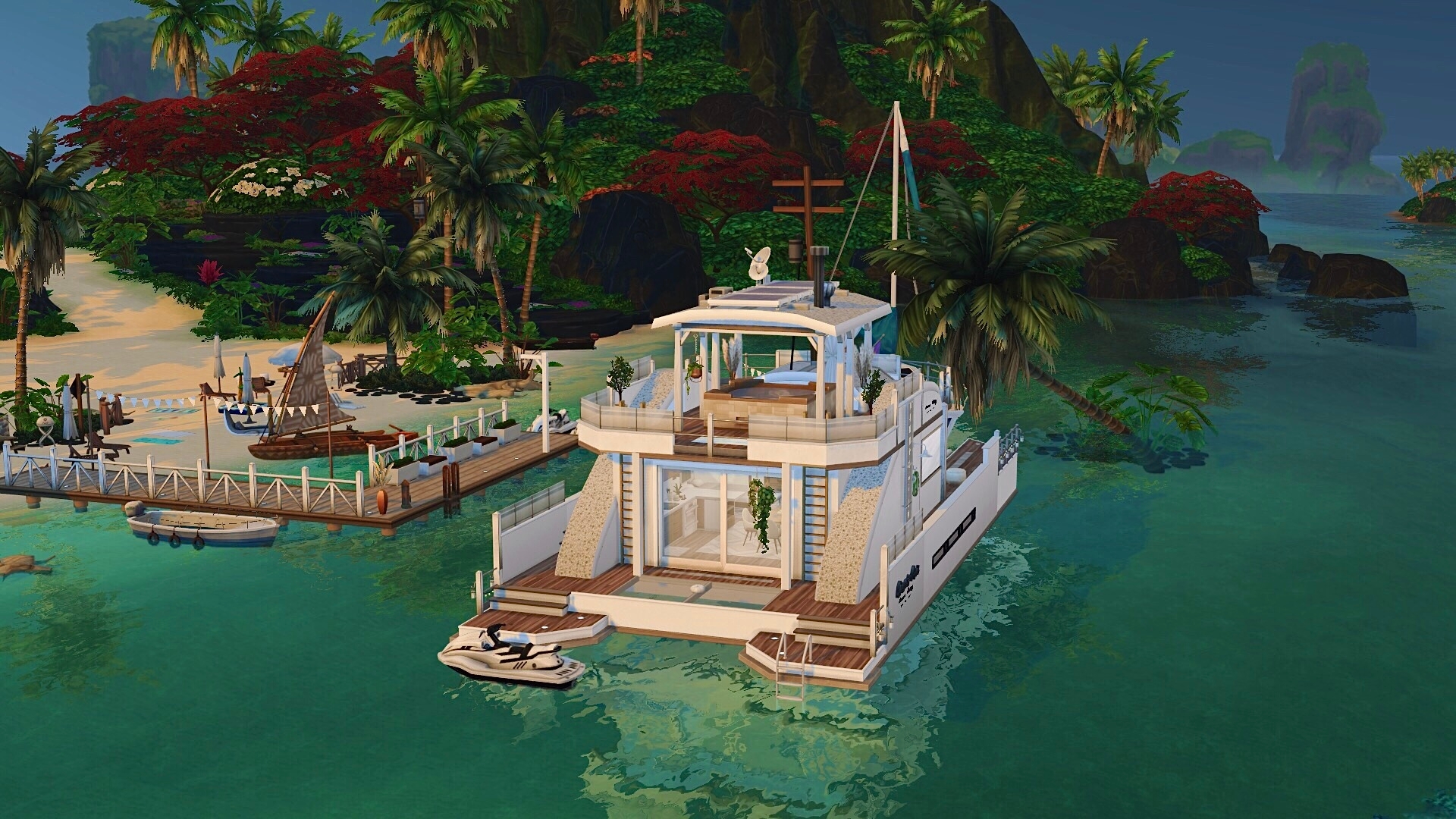Catamaran | No CC - Gallery - The Sims 4 Rooms / Lots - CurseForge