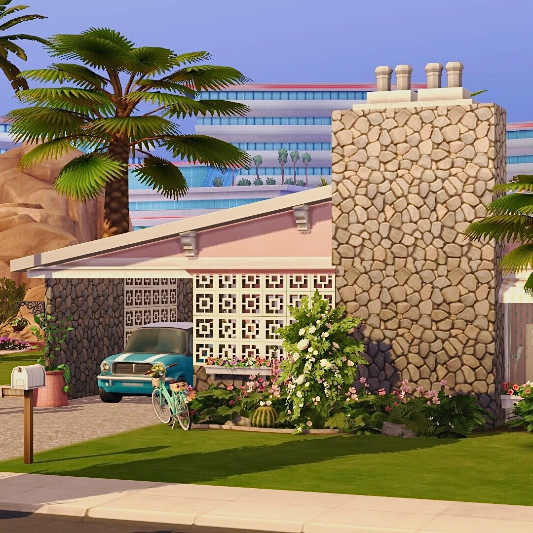 Mid Century House 1950s - Gallery - The Sims 4 Rooms / Lots - CurseForge