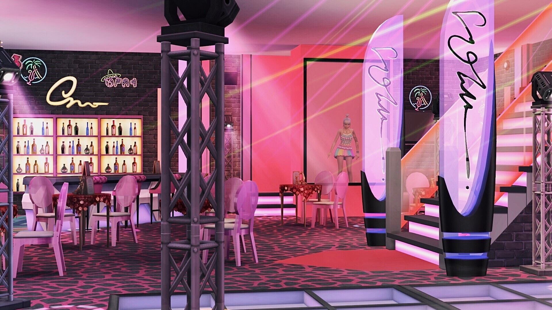 Nightclub | No CC - Screenshots - The Sims 4 Rooms / Lots - CurseForge