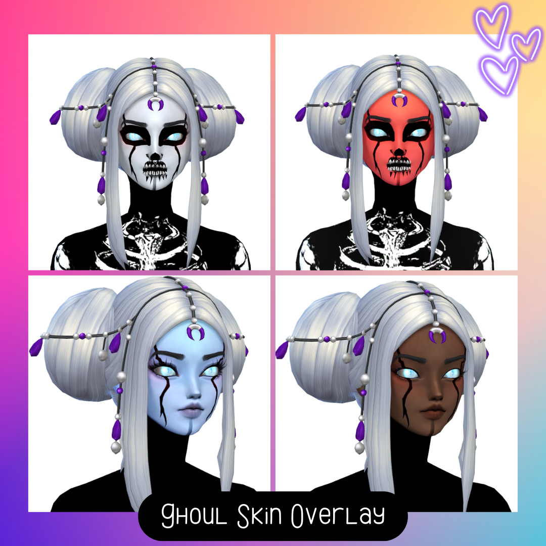 [JBTN] Ghoul Skin Overlay - Gallery - The Sims 4 Create a Sim - CurseForge