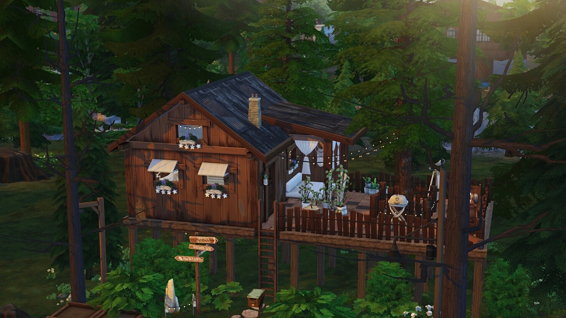 Cabin in the woods | No CC - Gallery - The Sims 4 Rooms / Lots - CurseForge