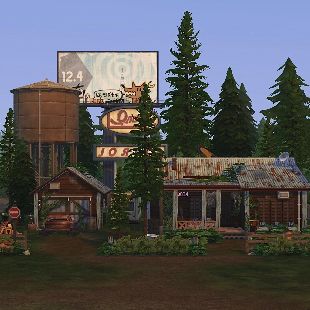 Werewolves House | No CC - Screenshots - The Sims 4 Rooms / Lots ...