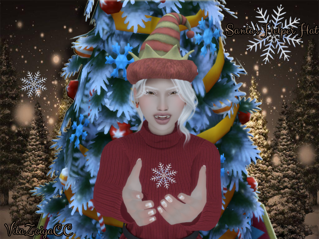 Santa's Helper Hat - Gallery - The Sims 4 Create a Sim - CurseForge