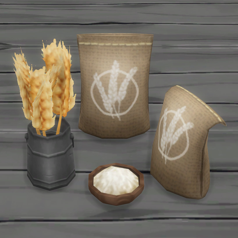 Wheat Flour Milled Ingredient - Gallery - The Sims 4 Mods - CurseForge