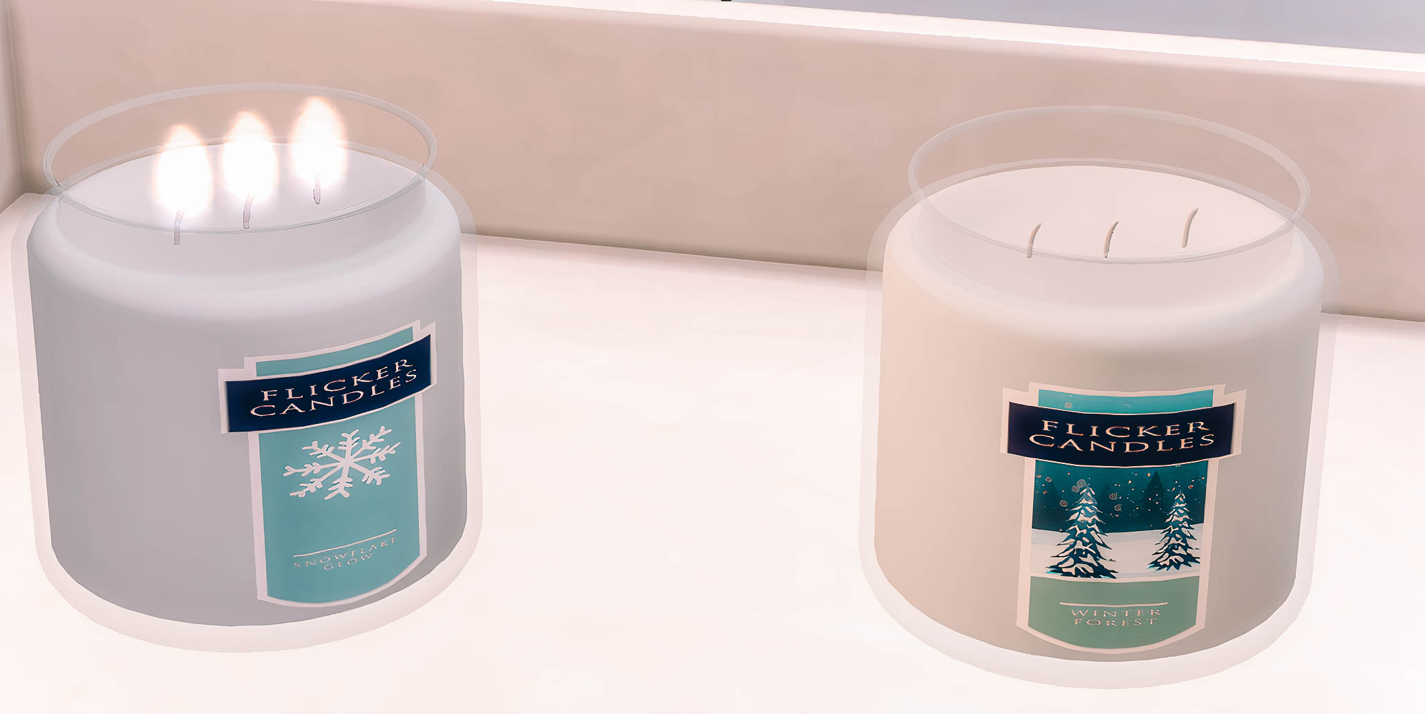 Flicker candle - Snowflake glow & winter forest - Gallery - The Sims 4 ...