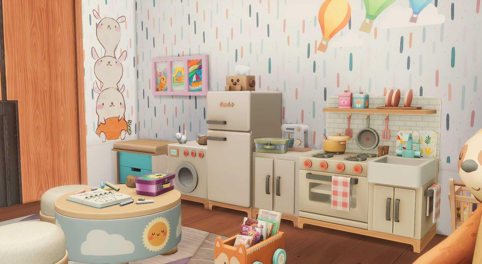 Rainbow Playroom - Gallery - The Sims 4 Rooms / Lots - CurseForge