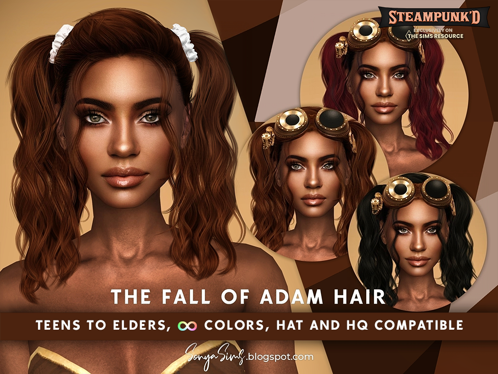 SONYASIMS - THE FALL OF ADAM - The Sims 4 Create a Sim - CurseForge