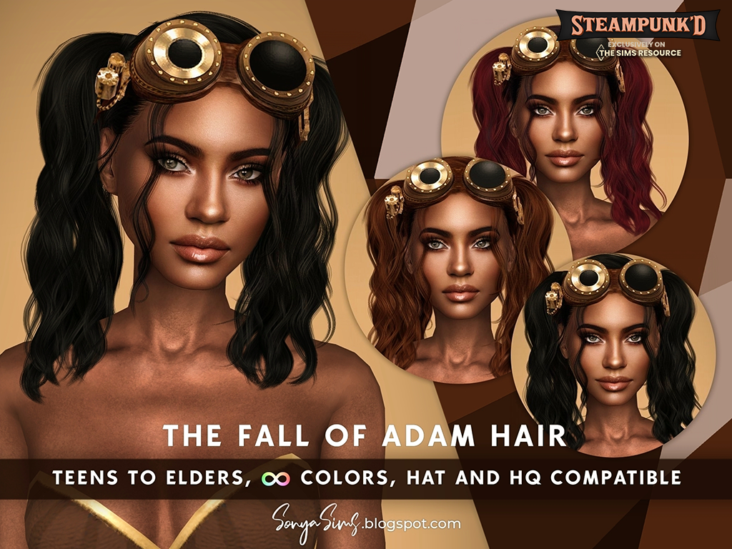 SONYASIMS - THE FALL OF ADAM - The Sims 4 Create a Sim - CurseForge