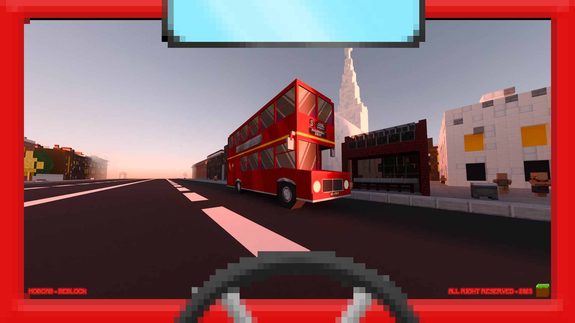 MOBCAB - Popular Transport : The Double Decker (UPDATE) - Gallery - Minecraft Bedrock Addons ...