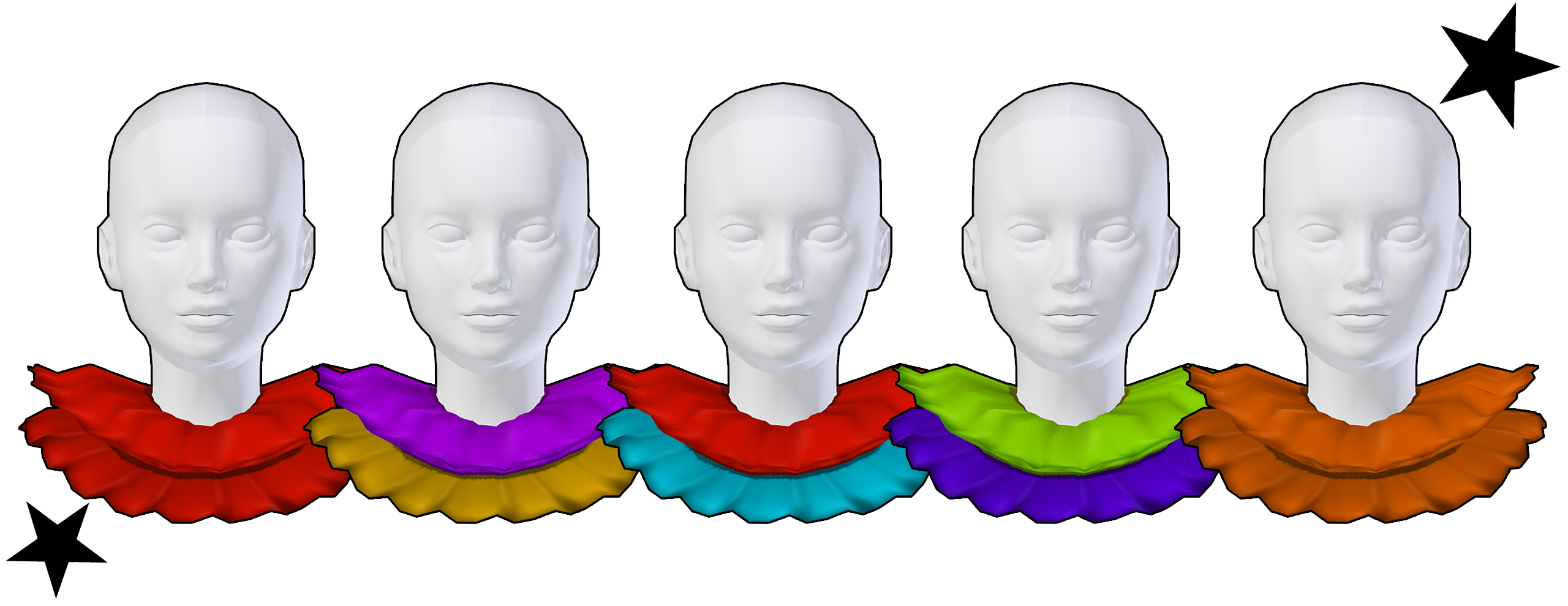 CLOWN COLLAR N2 - Screenshots - The Sims 4 Create a Sim - CurseForge