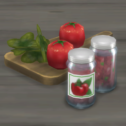 Tomato Basil Sauce Canned Ingredient - Gallery - The Sims 4 Mods ...