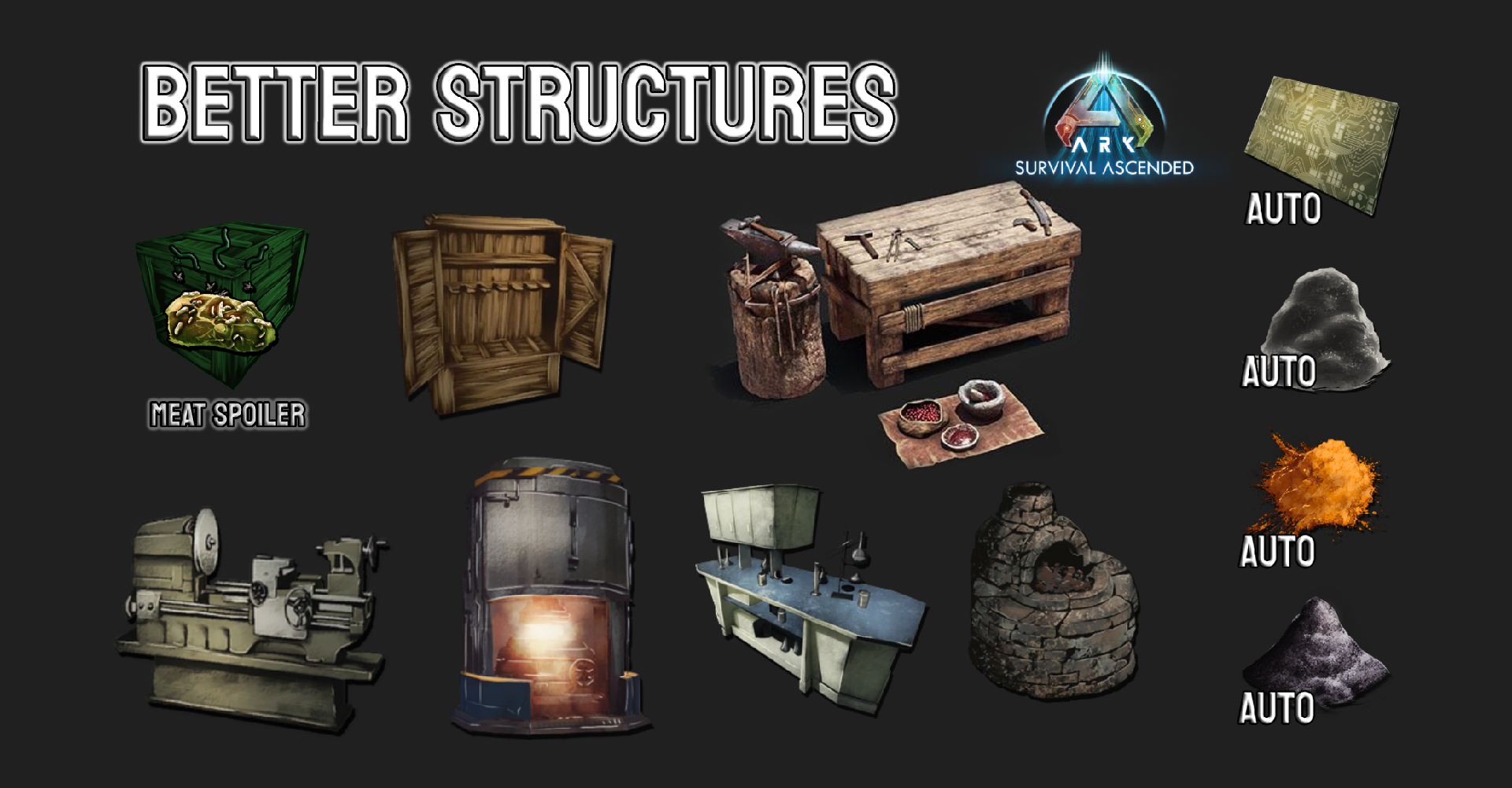 Better Structures (Crossplay) - Screenshots - Ark Survival Ascended ...