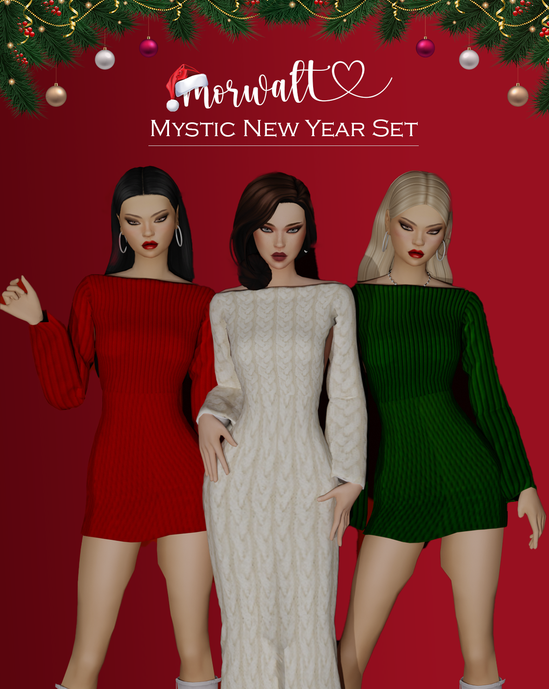 Mystic New Year Dress - Gallery - The Sims 4 Create a Sim - CurseForge