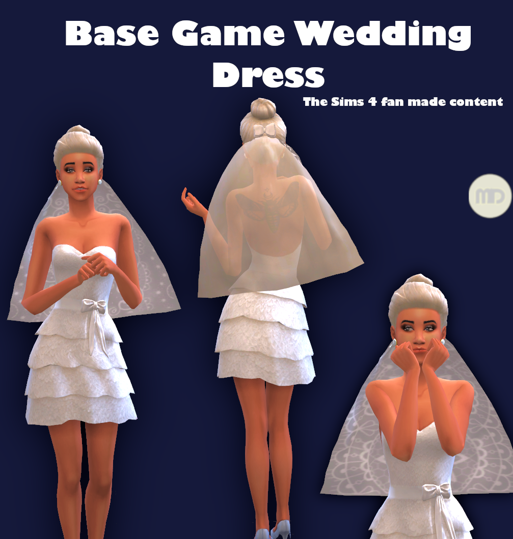 Wedding Dress Recolor - Gallery - The Sims 4 Create a Sim - CurseForge
