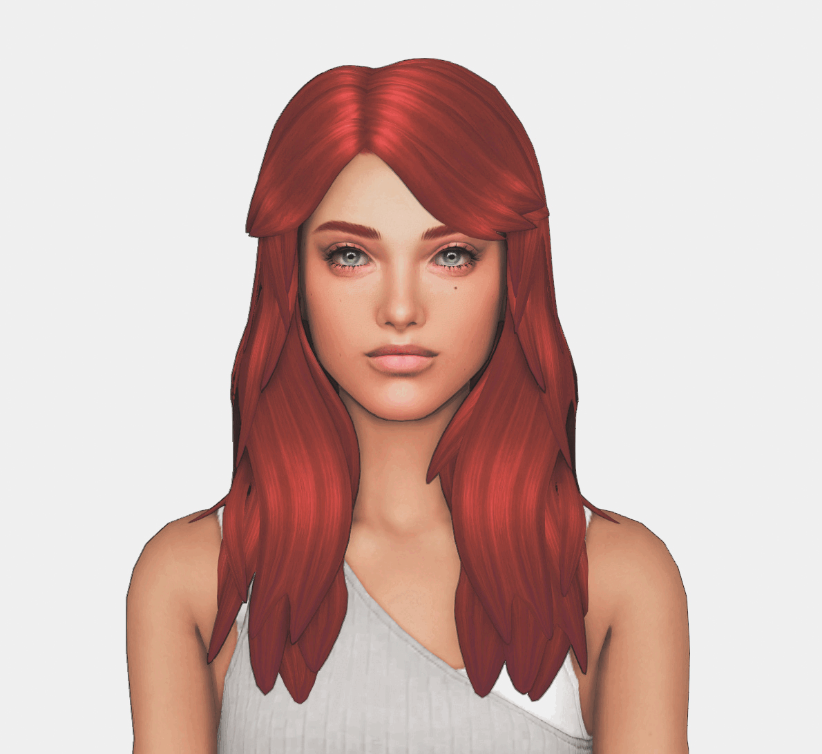 Trish Hair (TS3 to TS4) - The Sims 4 Create a Sim - CurseForge
