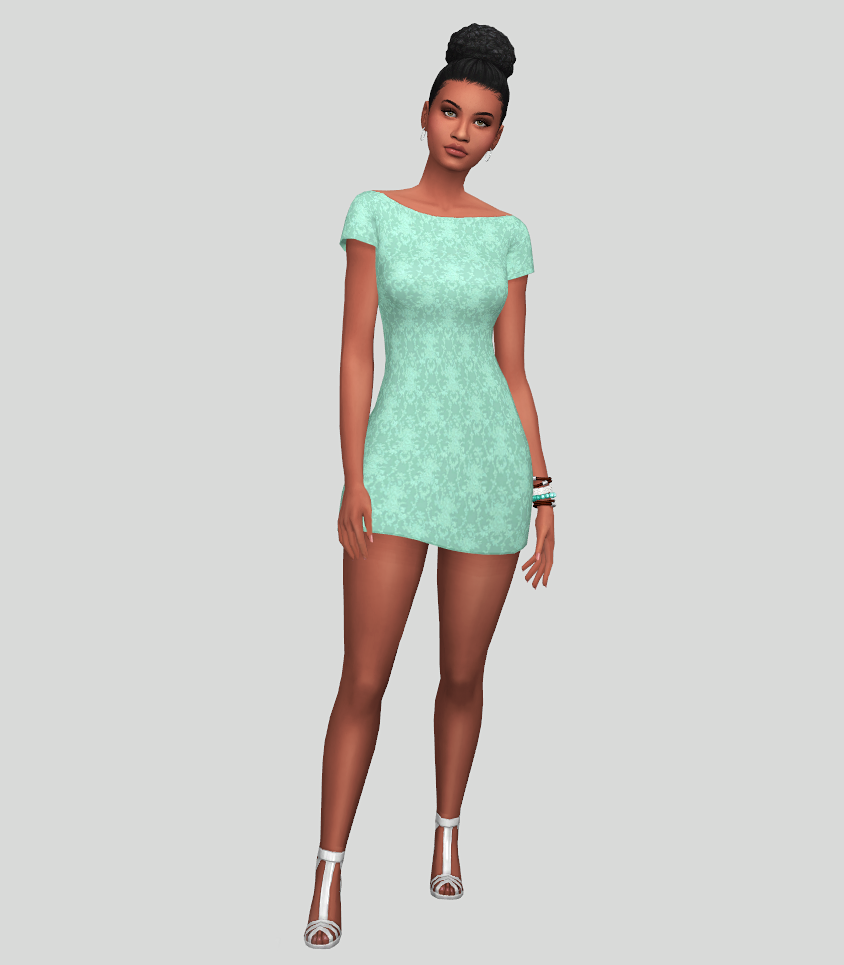 [Veranka] Boat Neck Dress - Gallery - The Sims 4 Create a Sim - CurseForge