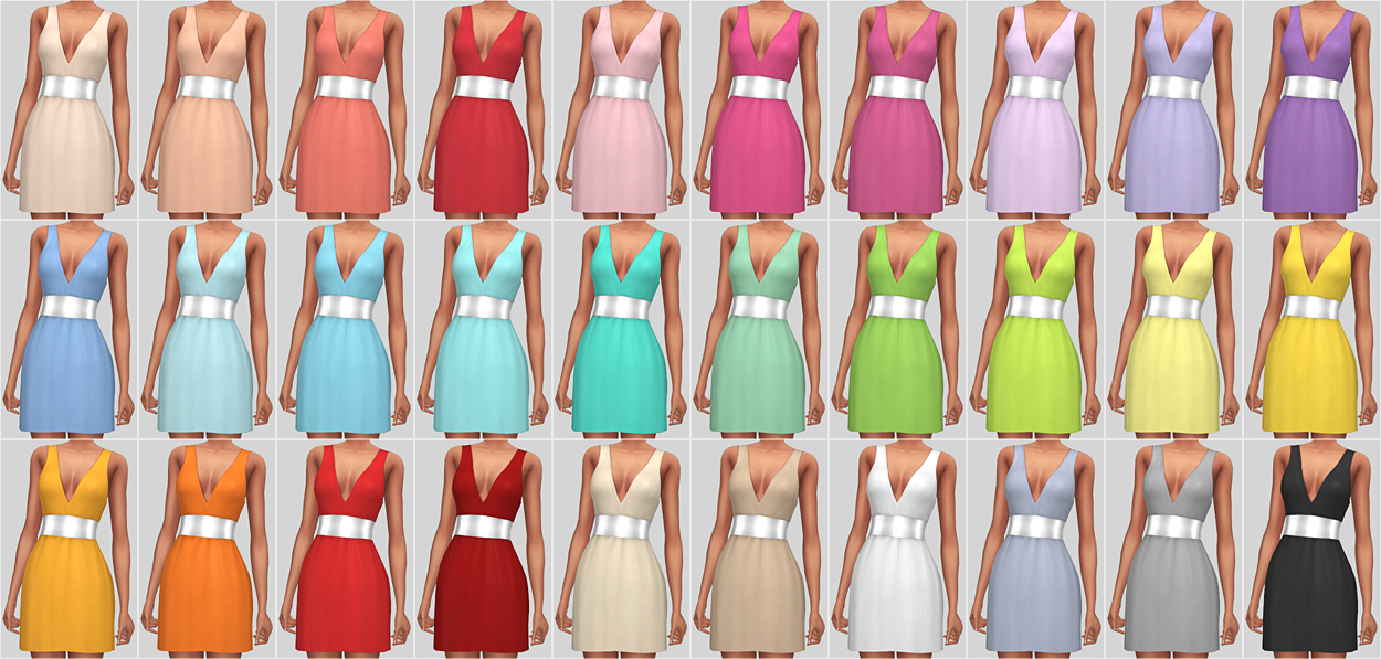 [Veranka] Cocktail Dress - Gallery - The Sims 4 Create a Sim - CurseForge