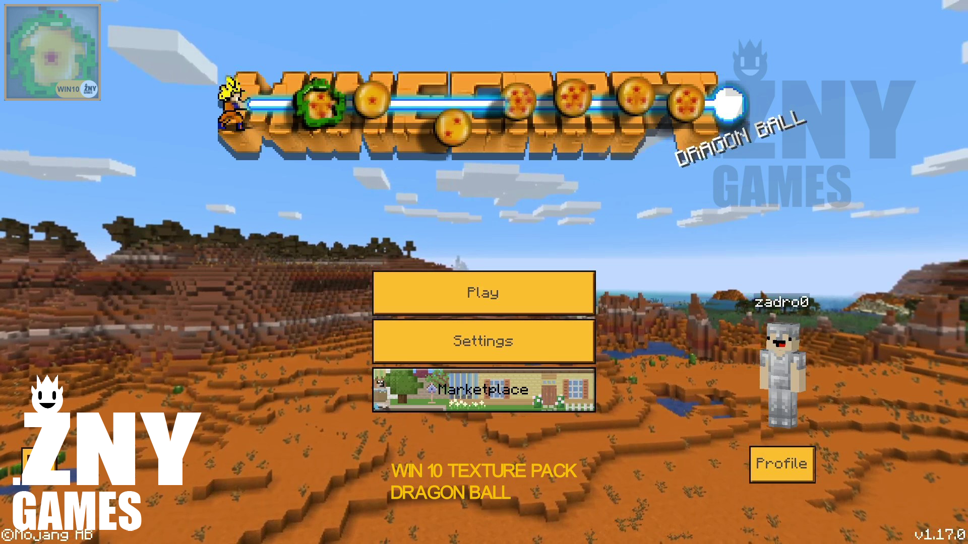 Dragon Ball [GUI Pack] - Minecraft Bedrock Addons - CurseForge