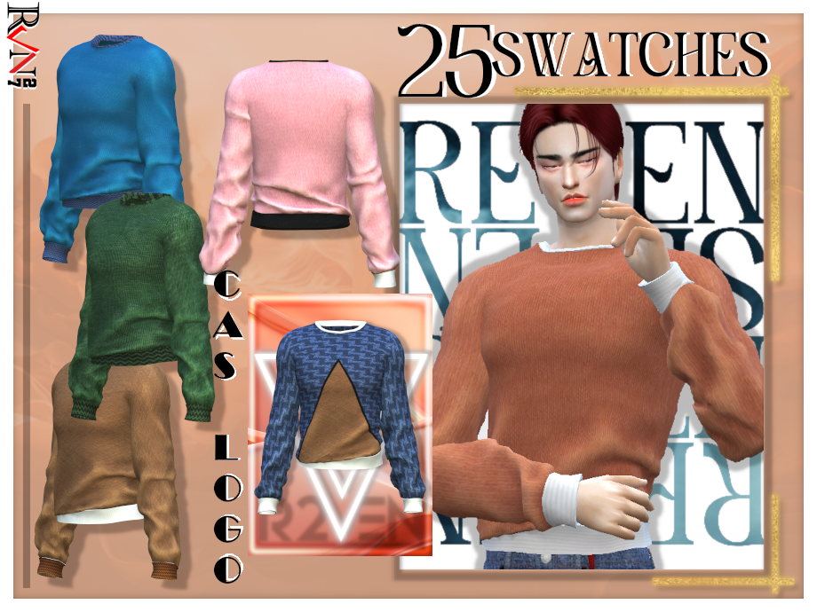 Xlong Sleeves Shirt - Gallery - The Sims 4 Create a Sim - CurseForge