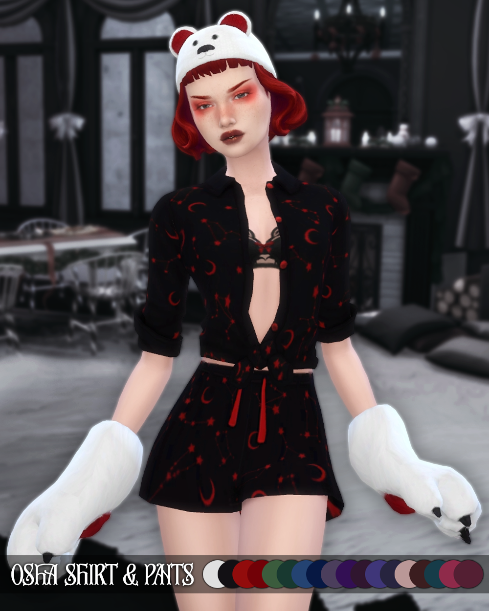 Osha Shirt (The Naughty List Collection) - Gallery - The Sims 4 Create ...