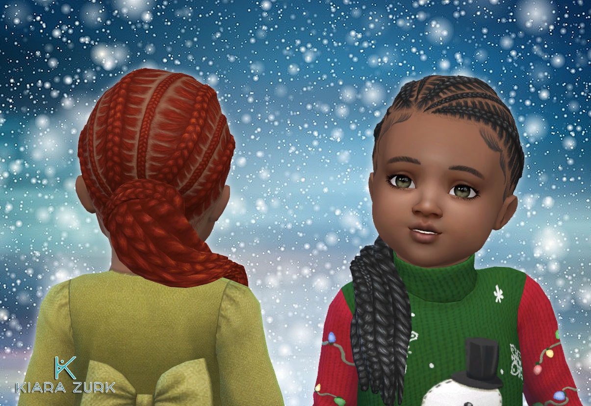 Kira Braids for Toddlers - Gallery - The Sims 4 Create a Sim - CurseForge